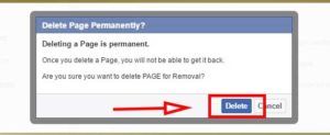 How To Remove Facebook Page - Bleeping World