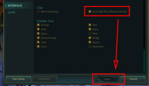 How To Type To All Chat in League of Legends - Bleeping World