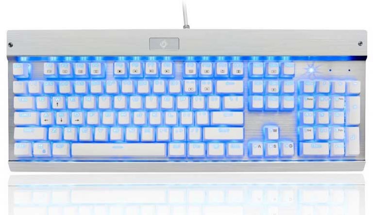 EagleTec KG011 Office Industrial Mechanical Keyboard - Bleeping World