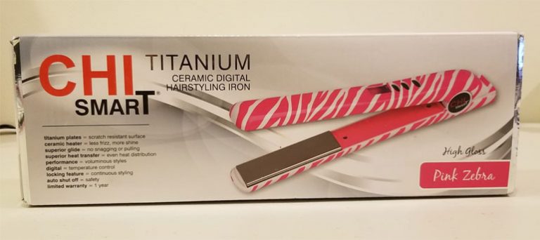 Chi Smart Titanium Ceramic Digital Hair Styling Iron - Bleeping World